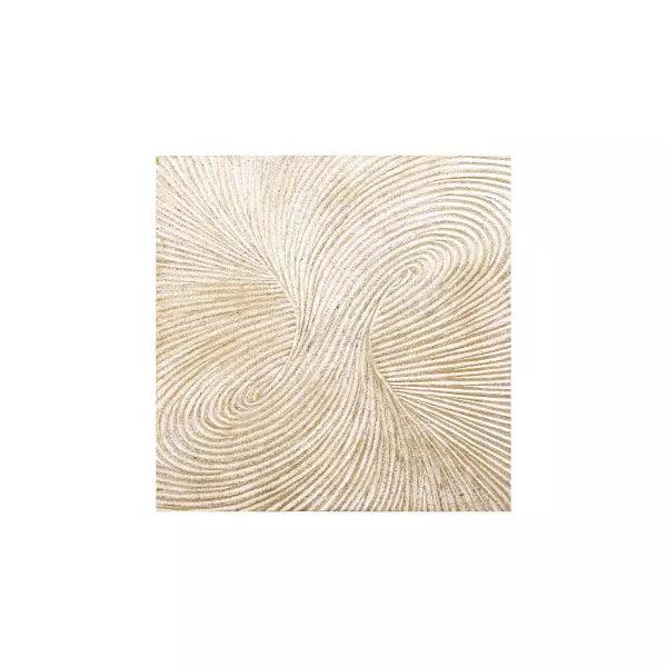 Londa Gold MDF wall panel Shiny tornado swirl rect PTMD